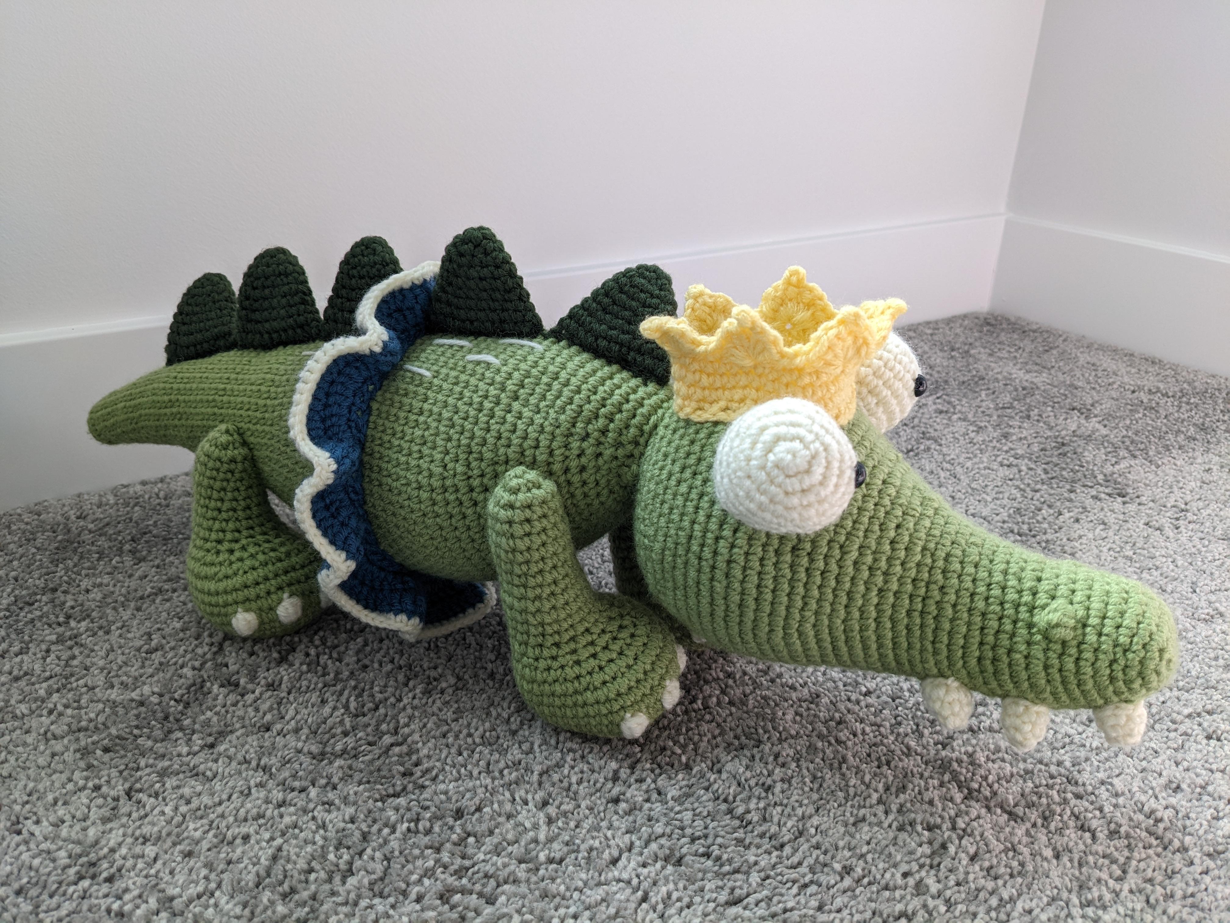 Amigurumi.com - Creations - Coco the crocodile from Amigurumi Treasures 2