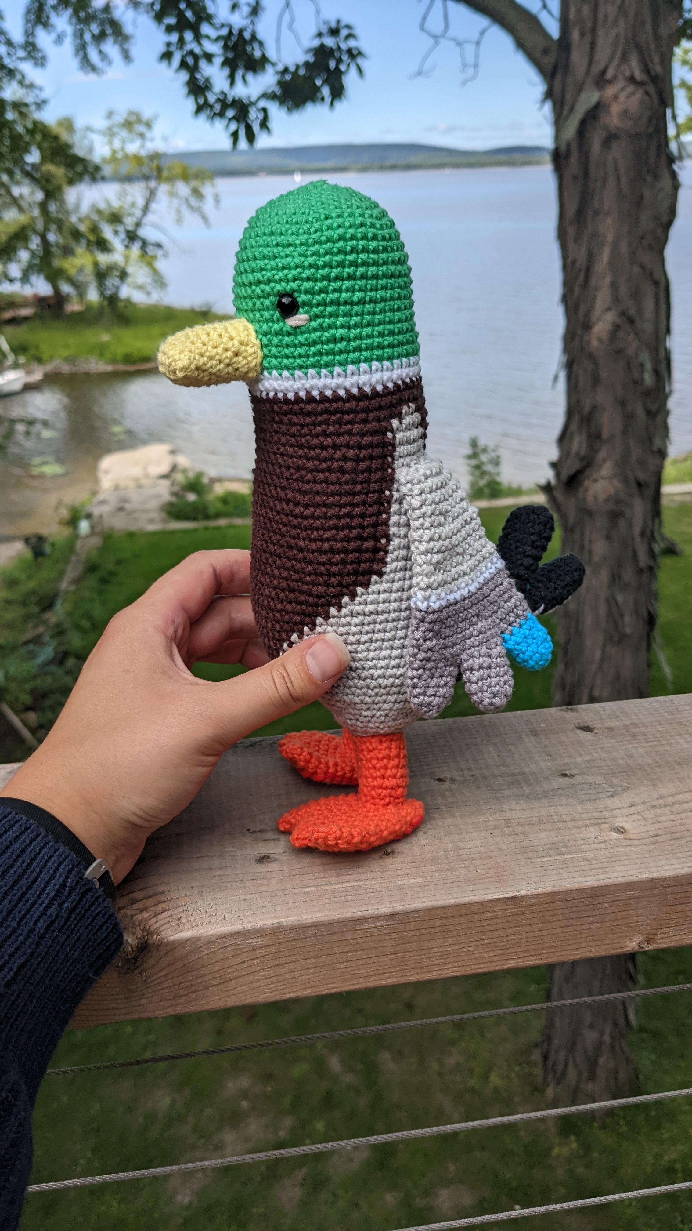 Amigurumi.com - Creations - James Duck from Animal Friends of Pica Pau 2