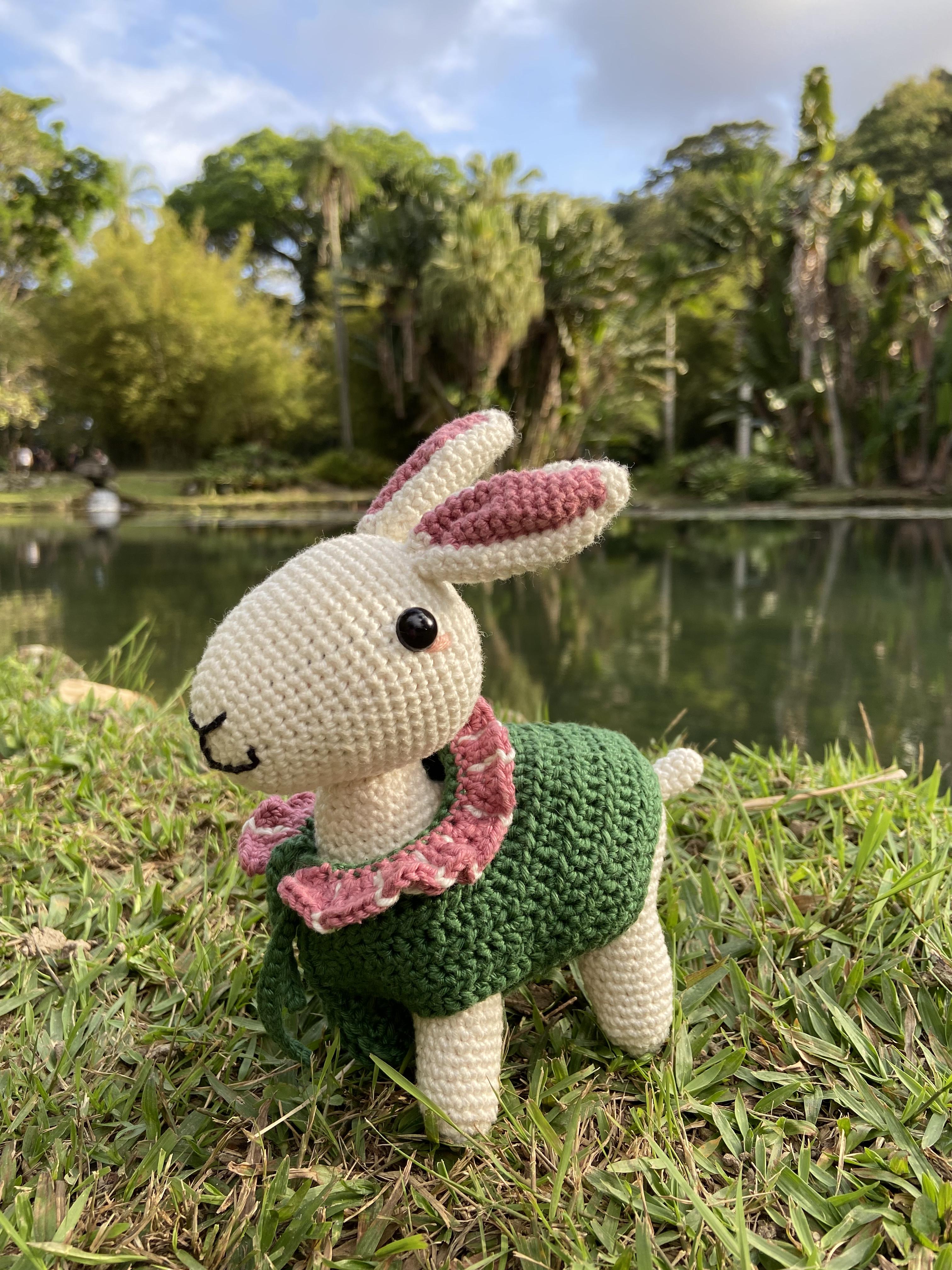 Amigurumi.com - Creations - Ada Lamb from Animal Friends of Pica Pau 2