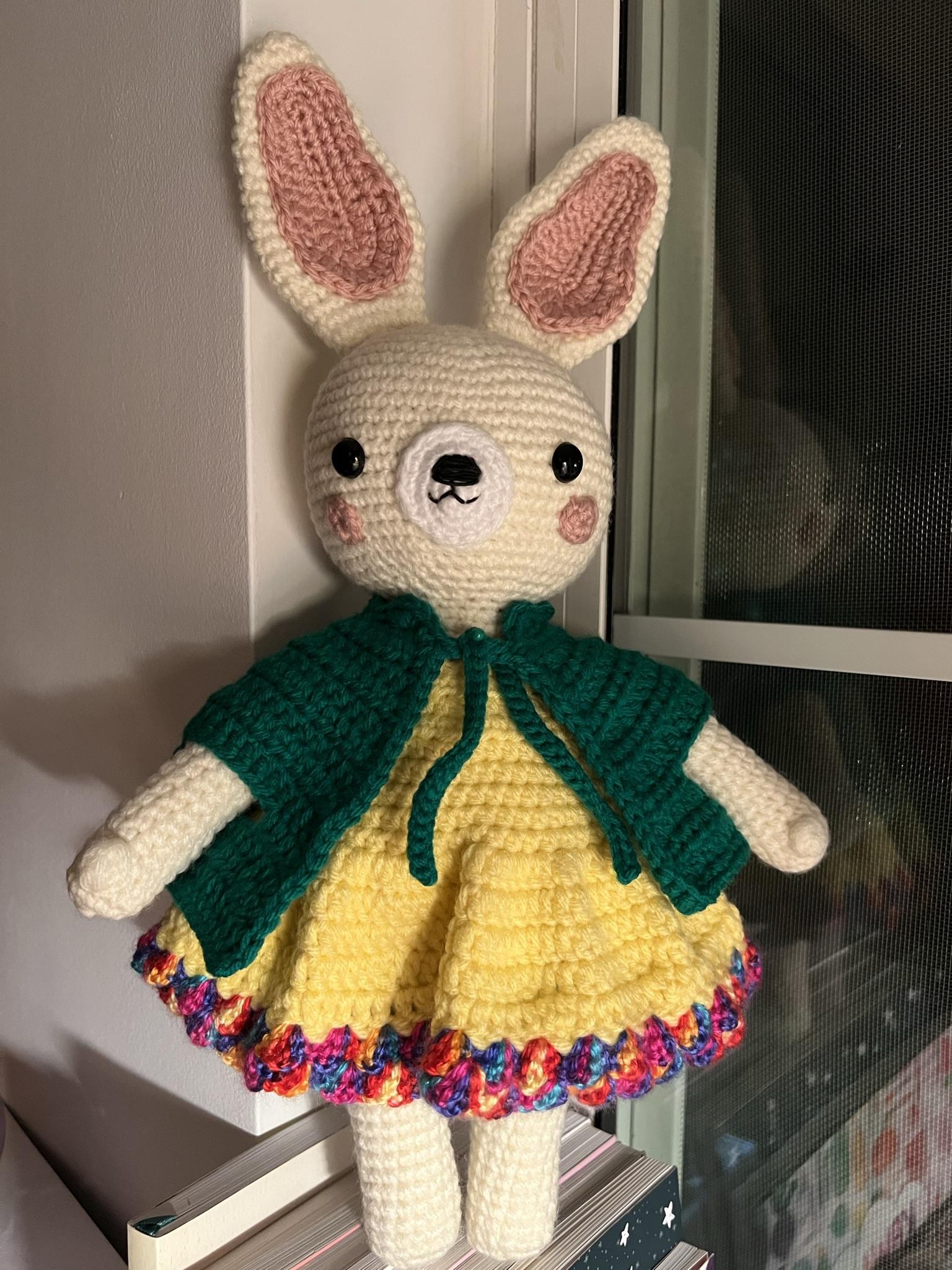 Amigurumi.com - Creations - Gilbert Rabbit from Animal Friends of Pica ...