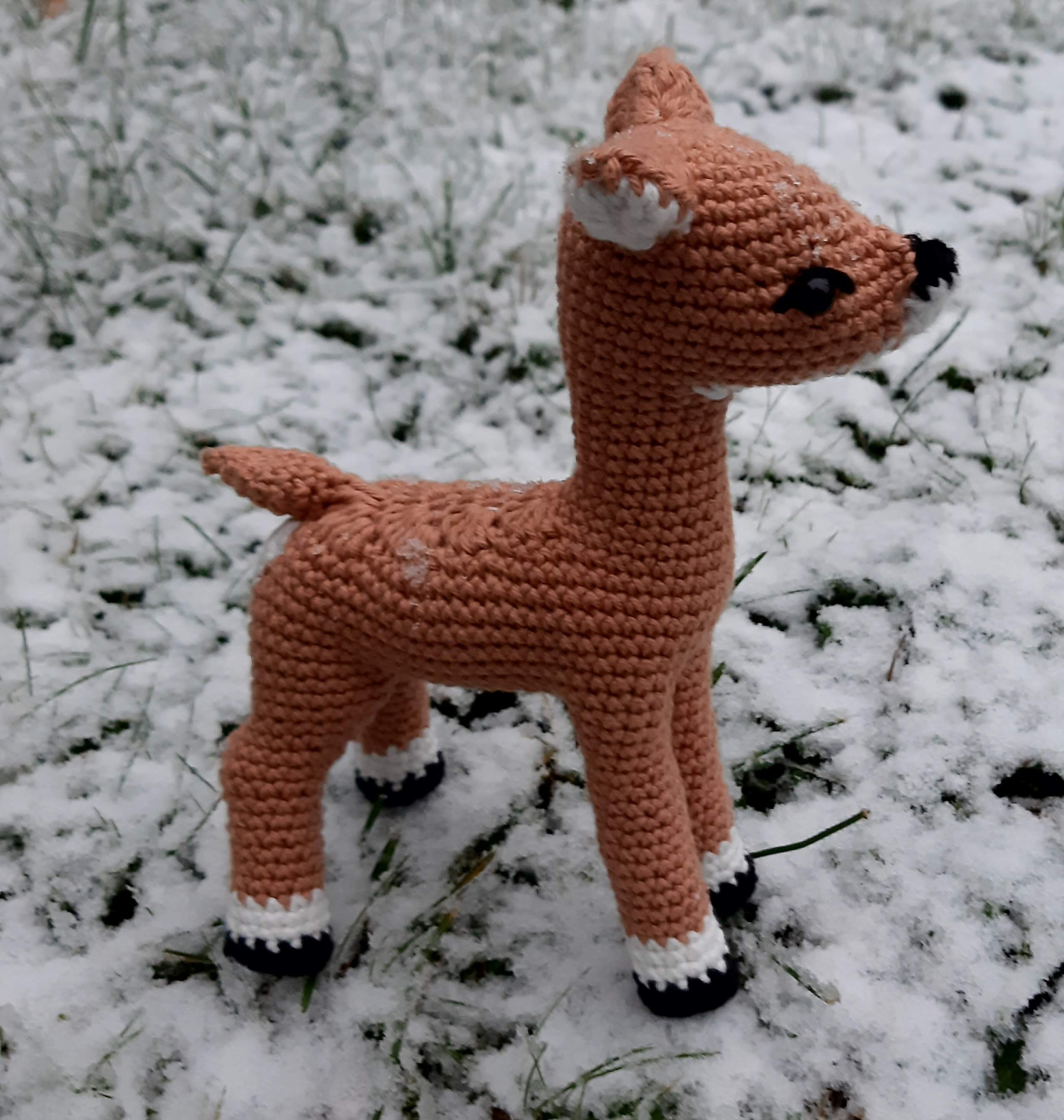 Amigurumi.com - Creations - Little Tim the Fawn and his Mommy from ...