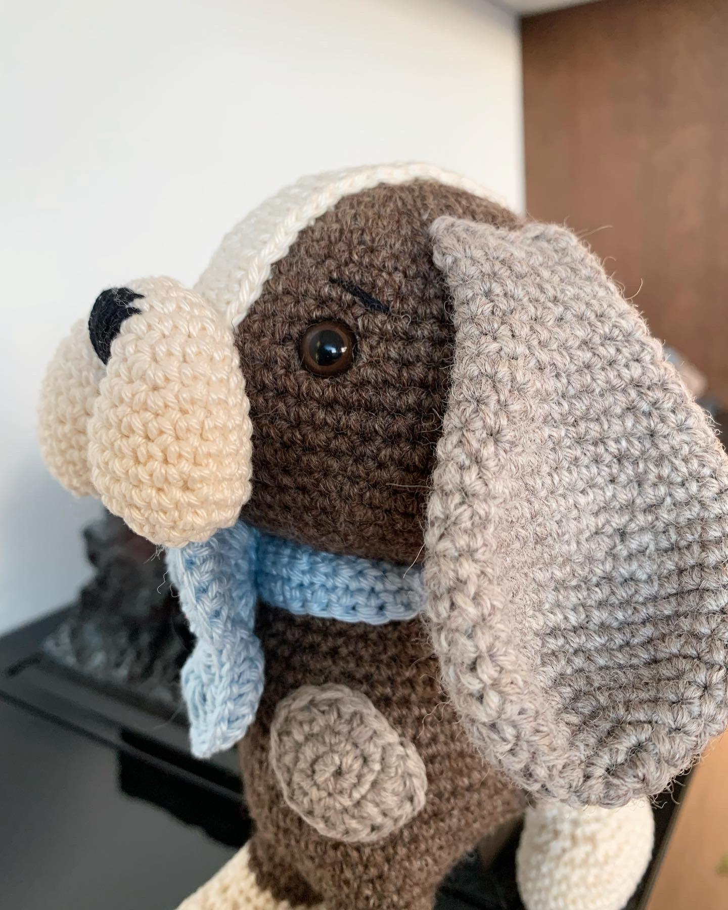 Amigurumi.com - Creations - Dougie the dog from Amigurumi Treasures