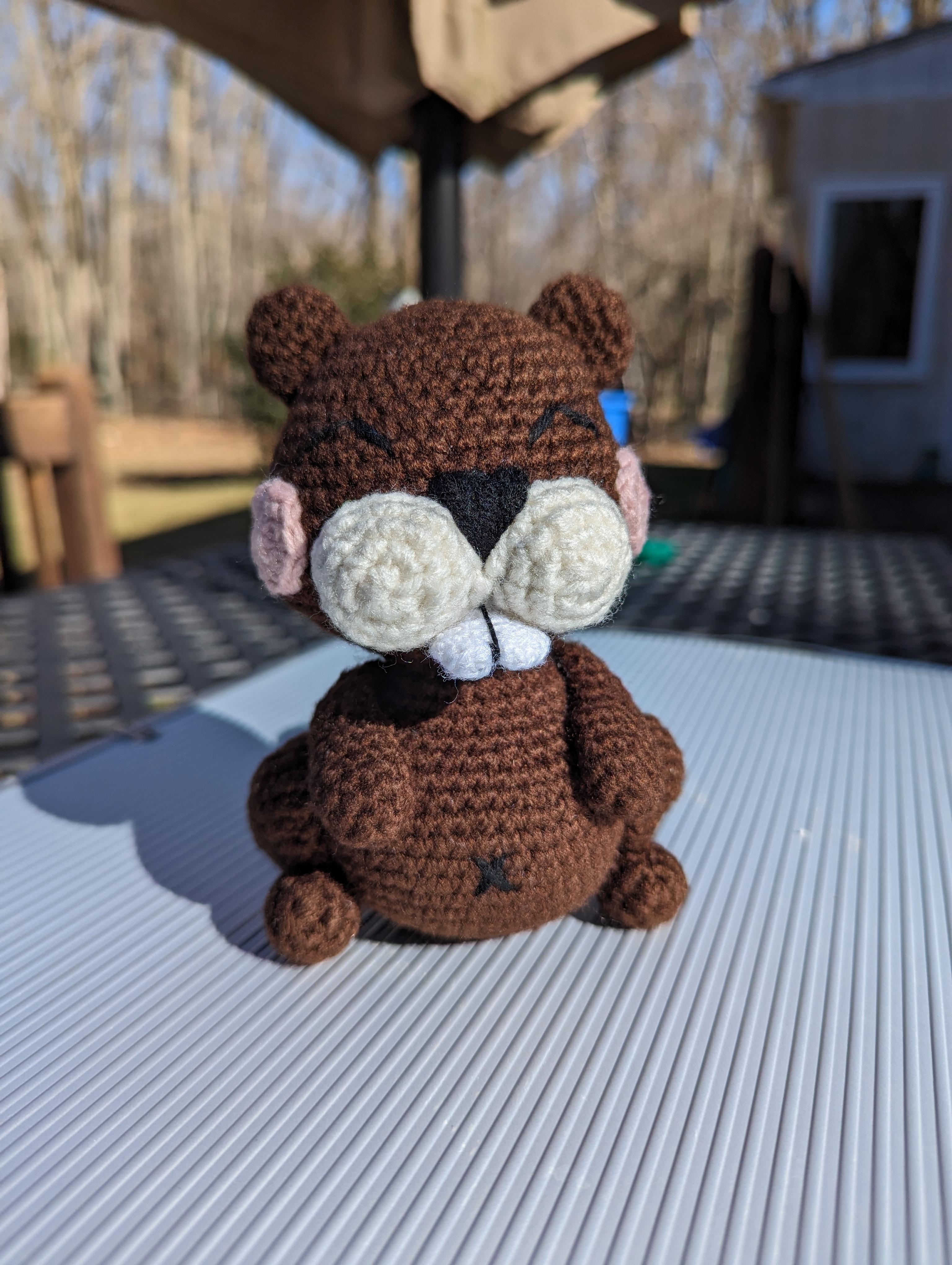 Amigurumi.com - Creations - Woody the Beaver from Zoomigurumi 8
