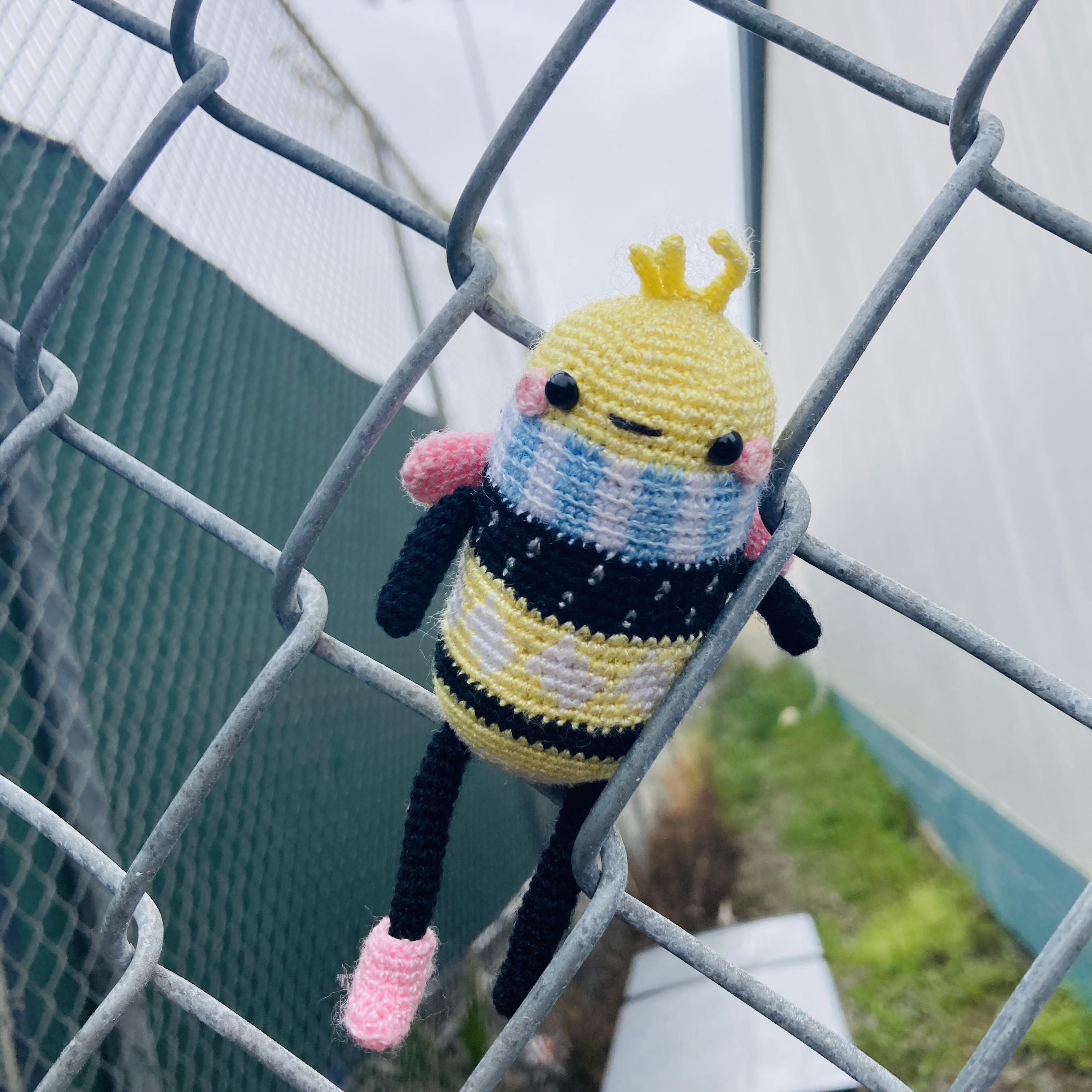 Amigurumi.com - Creations - Agatha Bee from Animal Friends of Pica Pau 2