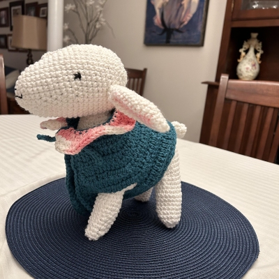 Amigurumi.com - Creations - Ada Lamb from Animal Friends of Pica Pau 2