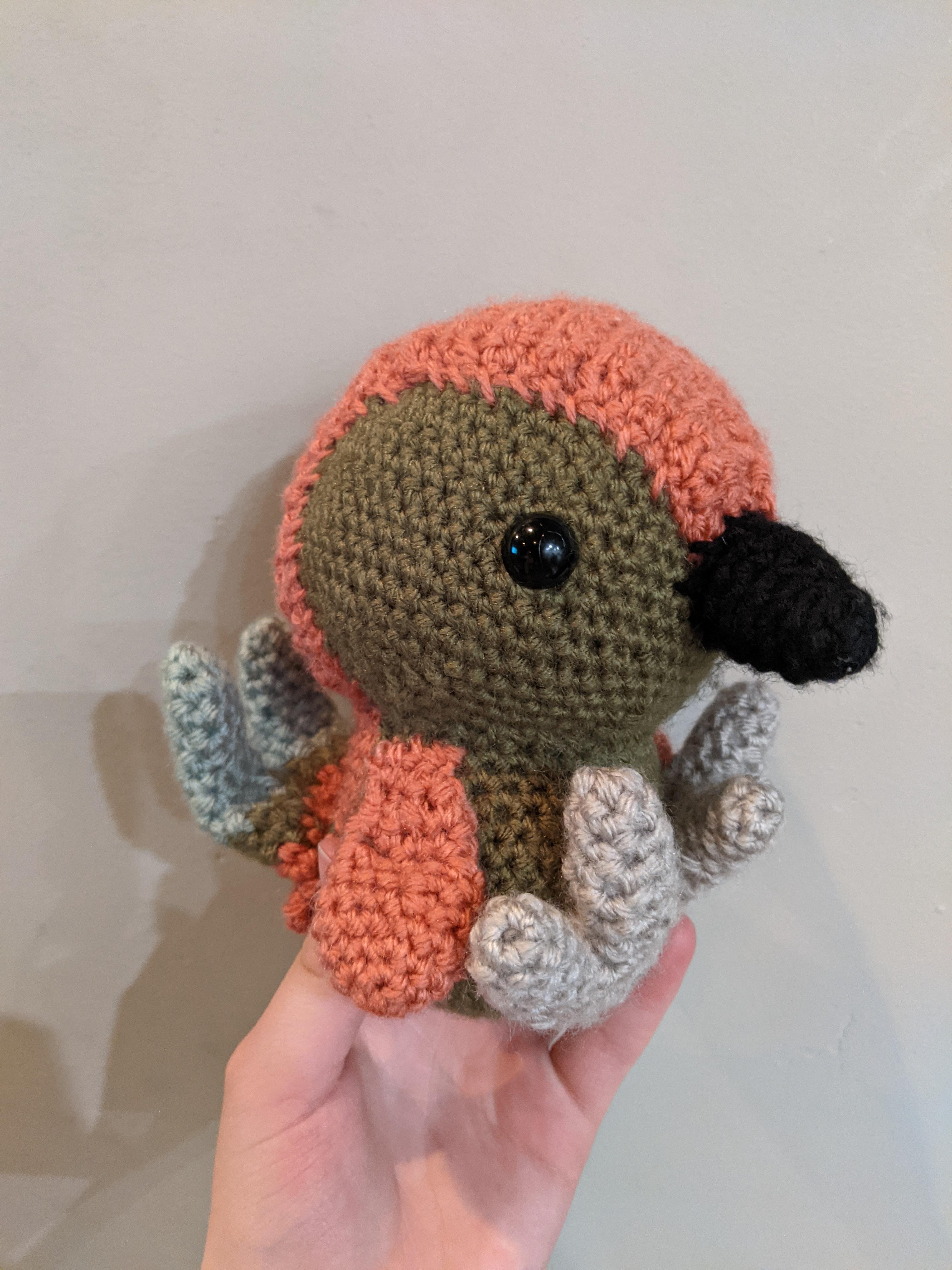Amigurumi.com - Creations - Carlos the Hummingbird from Zoomigurumi 6