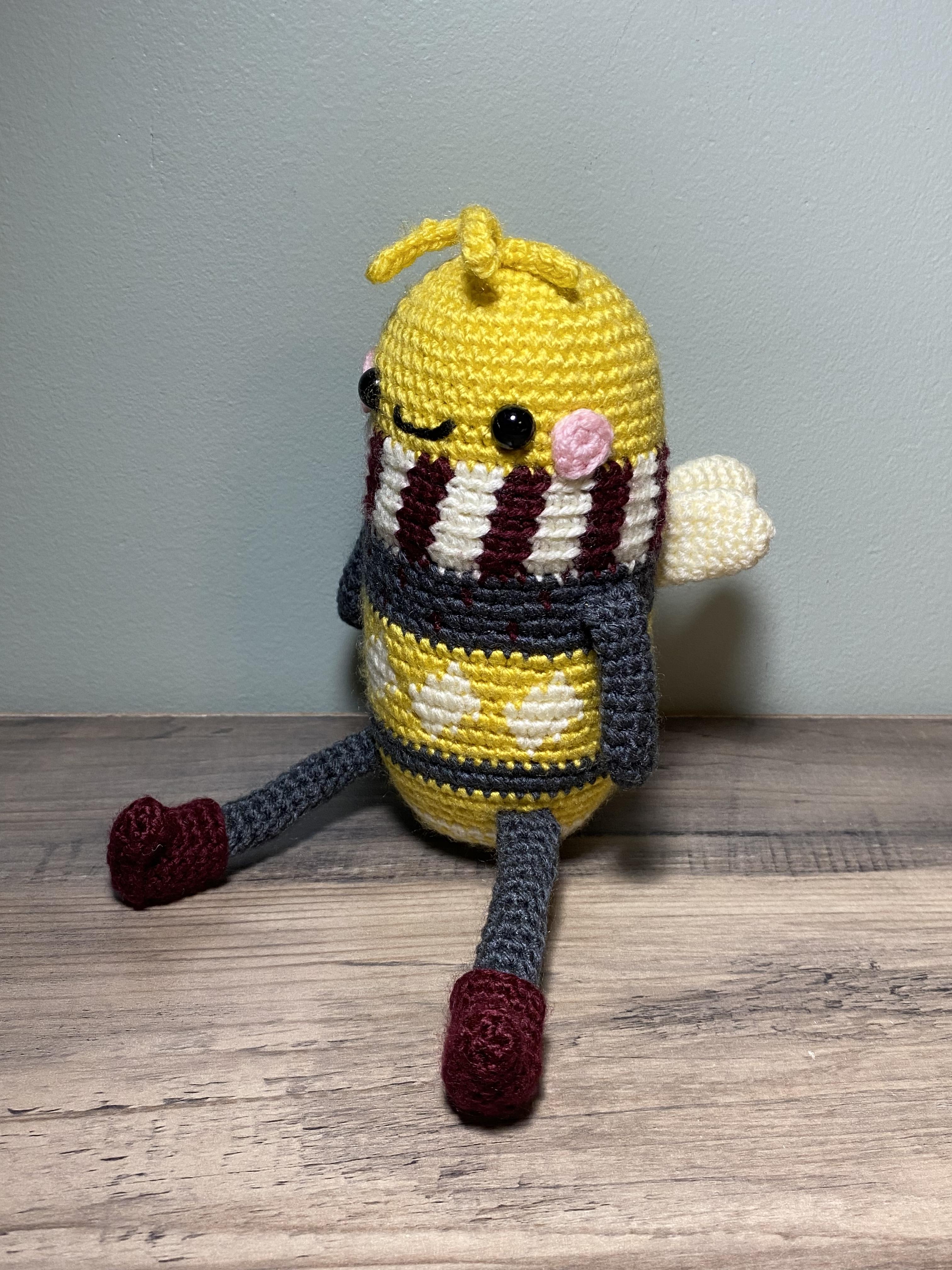 Amigurumi.com - Creations - Agatha Bee from Animal Friends of Pica Pau 2