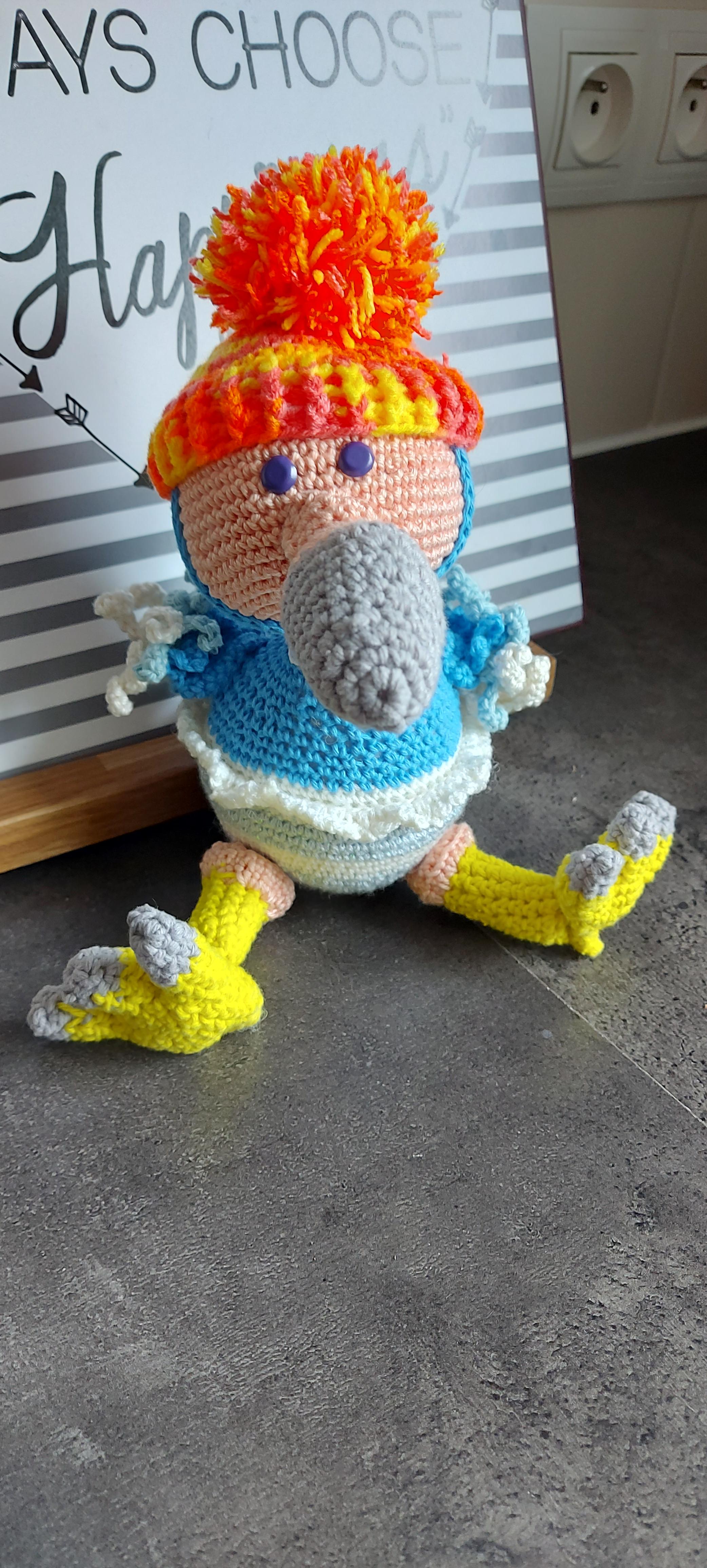 Amigurumi.com - Creations - George the dodo from Amigurumi Treasures