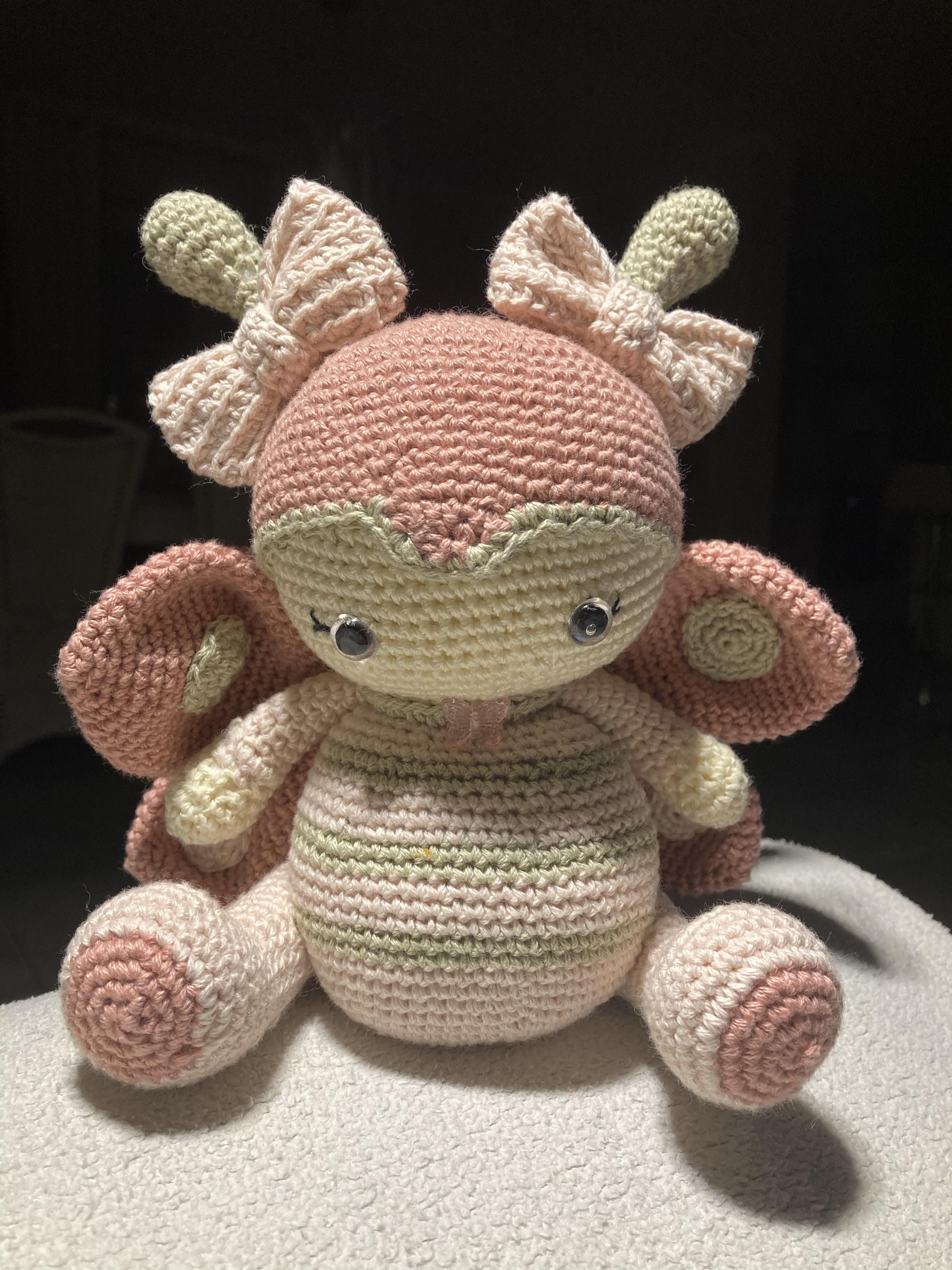 Amigurumi.com - Creations - Billie the butterfly from Amigurumi Treasures 2
