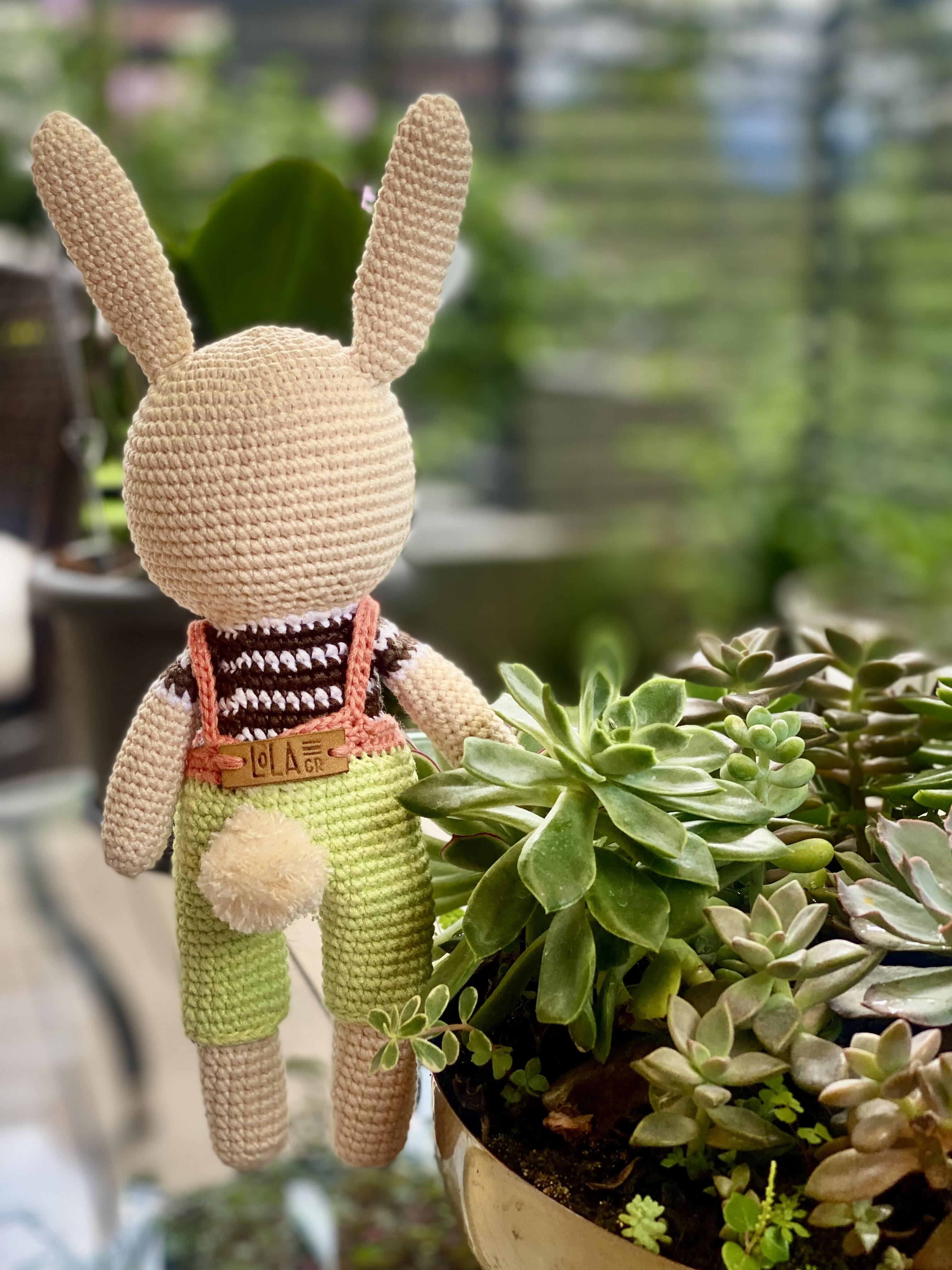 Amigurumi.com - Creations - Gilbert Rabbit from Animal Friends of Pica ...