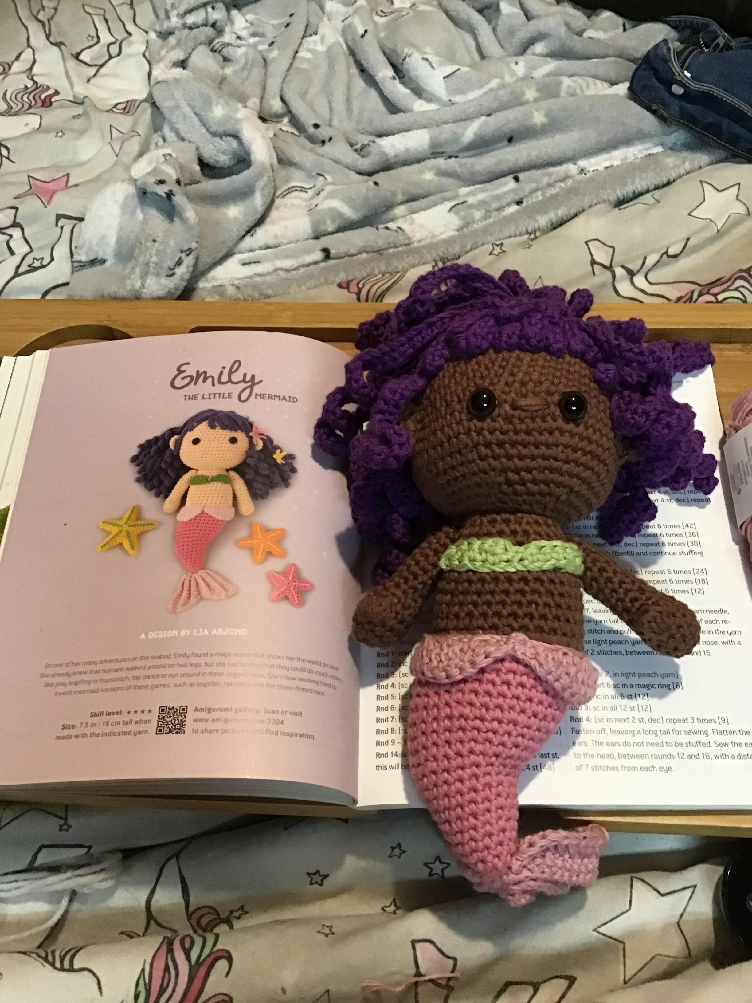 Amigurumi.com - Creations - Emily the Little Mermaid from Unicorns ...