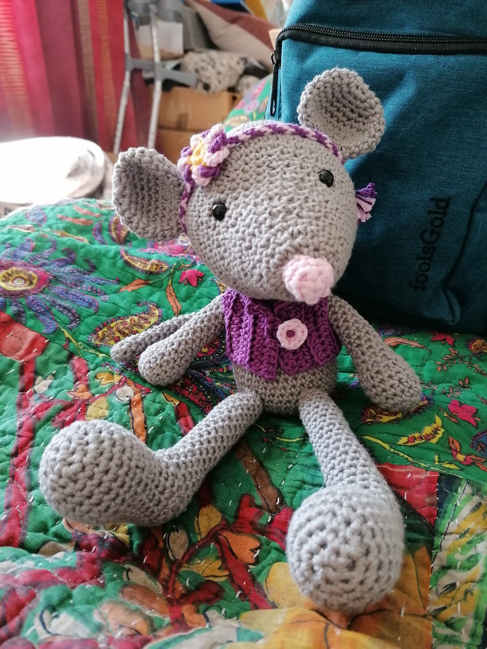 Amigurumi.com - Creations - Reggie the Mouse from Zoomigurumi 5