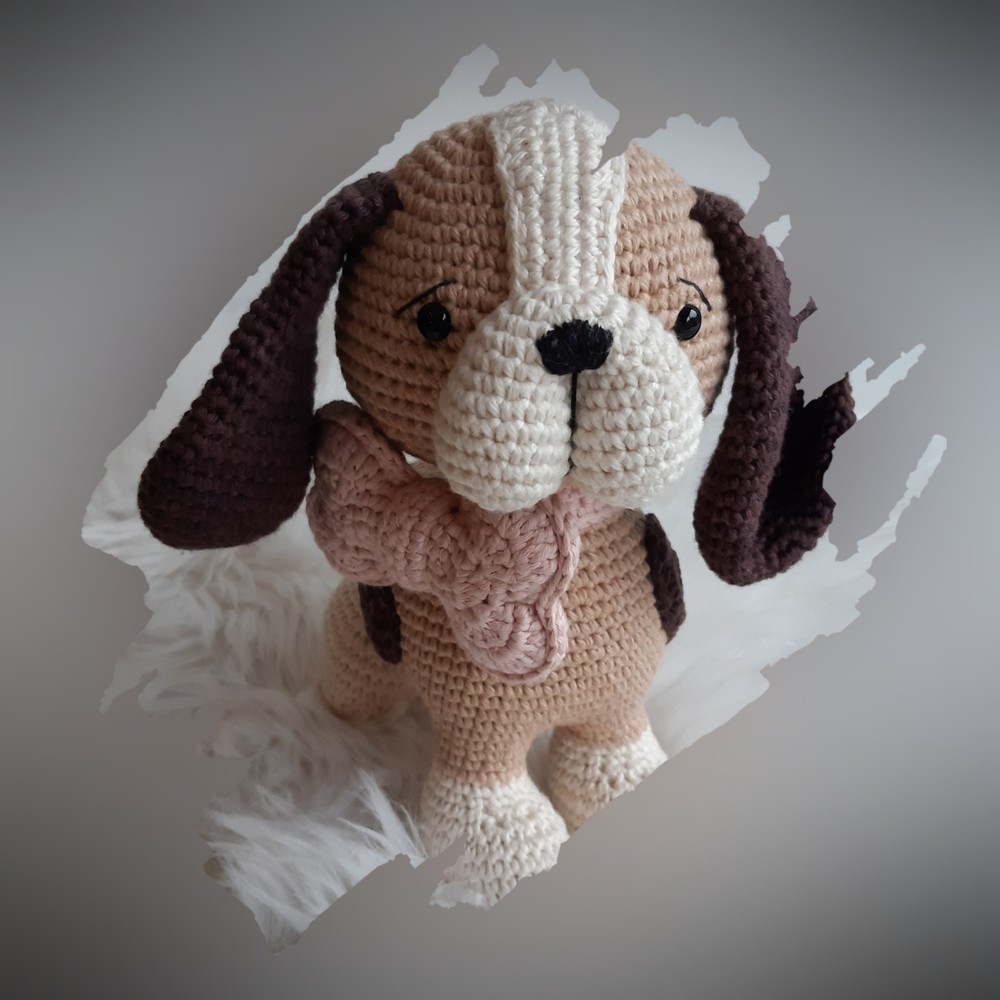 Amigurumi.com - Creations - Dougie the dog from Amigurumi Treasures