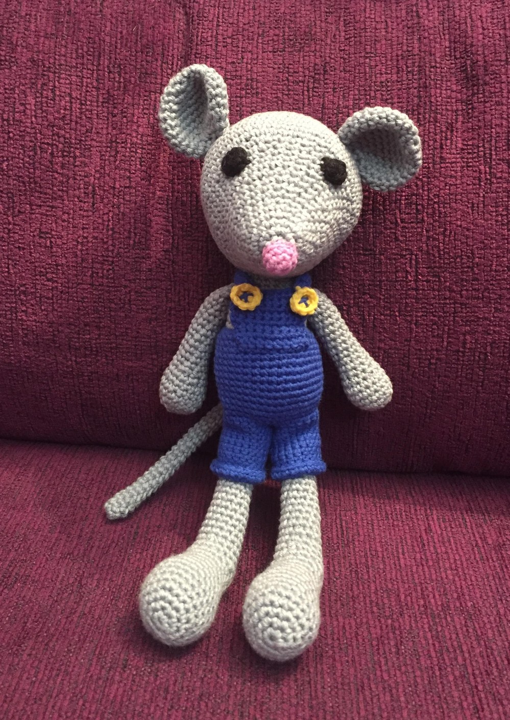 Amigurumi.com - Creations - Reggie the Mouse from Zoomigurumi 5
