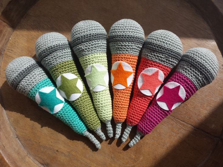 Amigurumi.com - Creations - Superstar Microphone from Magical Amigurumi ...