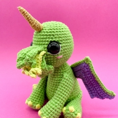 Eldritch the Cthulhcorn amigurumi pattern - Amigurumi.com