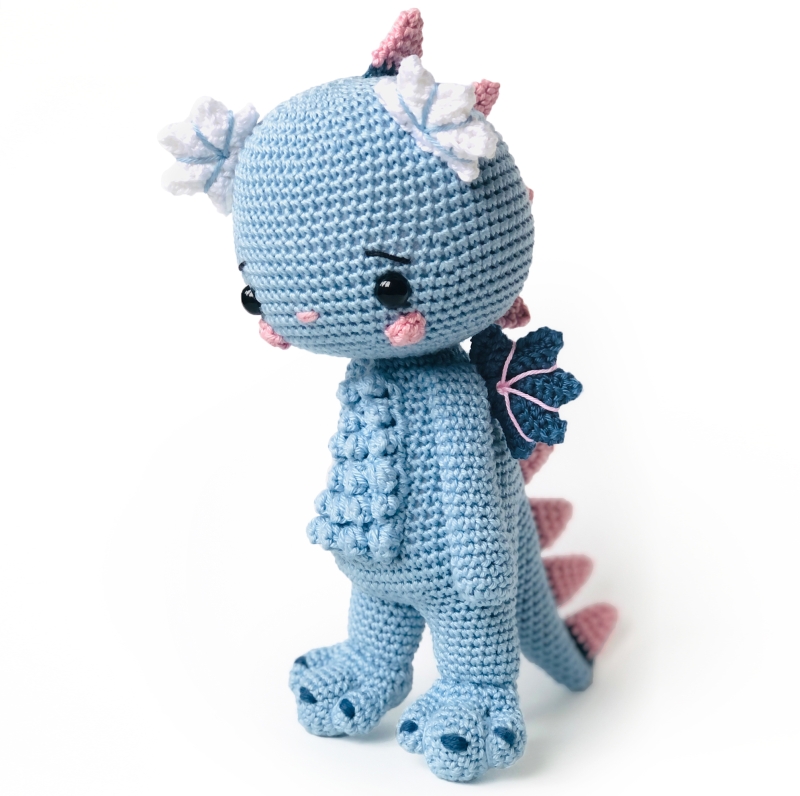 Leda the Dragon amigurumi pattern - Amigurumi.com