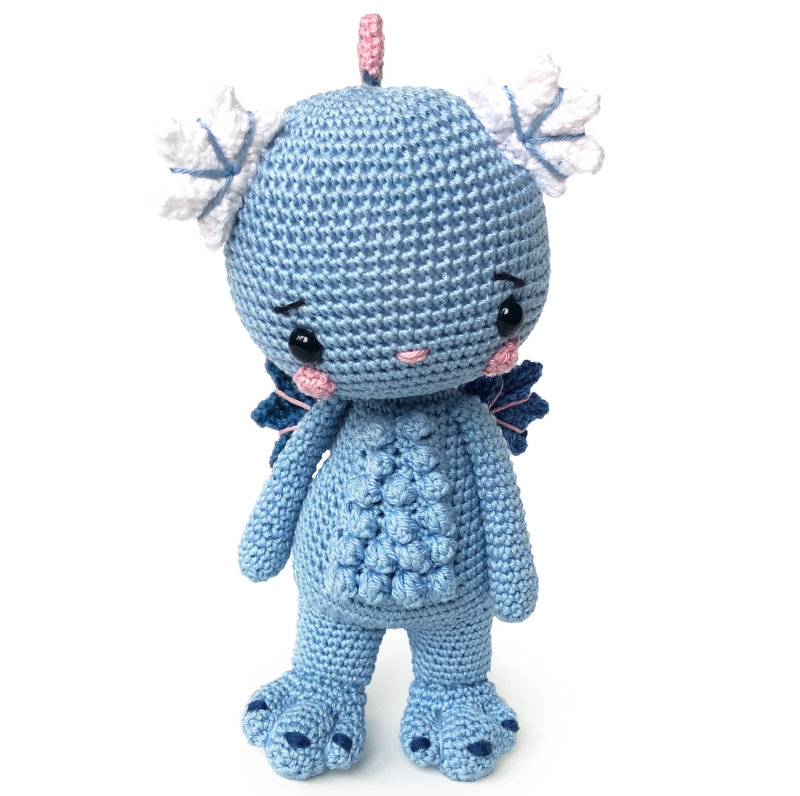 Leda the Dragon amigurumi pattern - Amigurumi.com