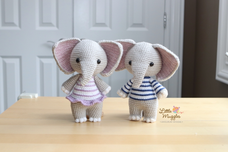 Emery the Elephant amigurumi pattern - Amigurumi.com