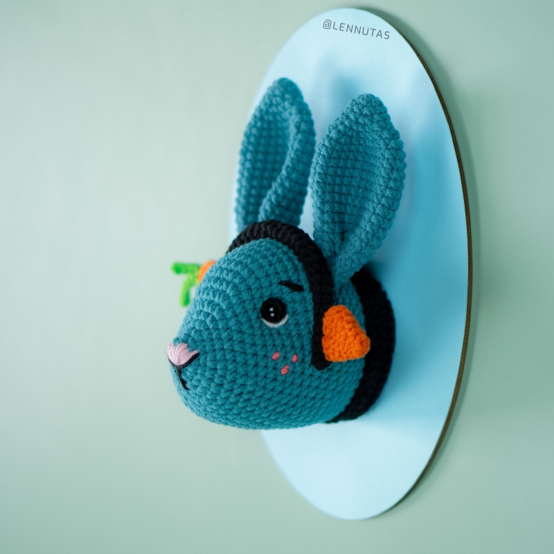 Cute Bunny Heads amigurumi pattern - Amigurumi.com