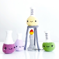 18 Chemistry Set Bundle amigurumi pattern - Amigurumi.com