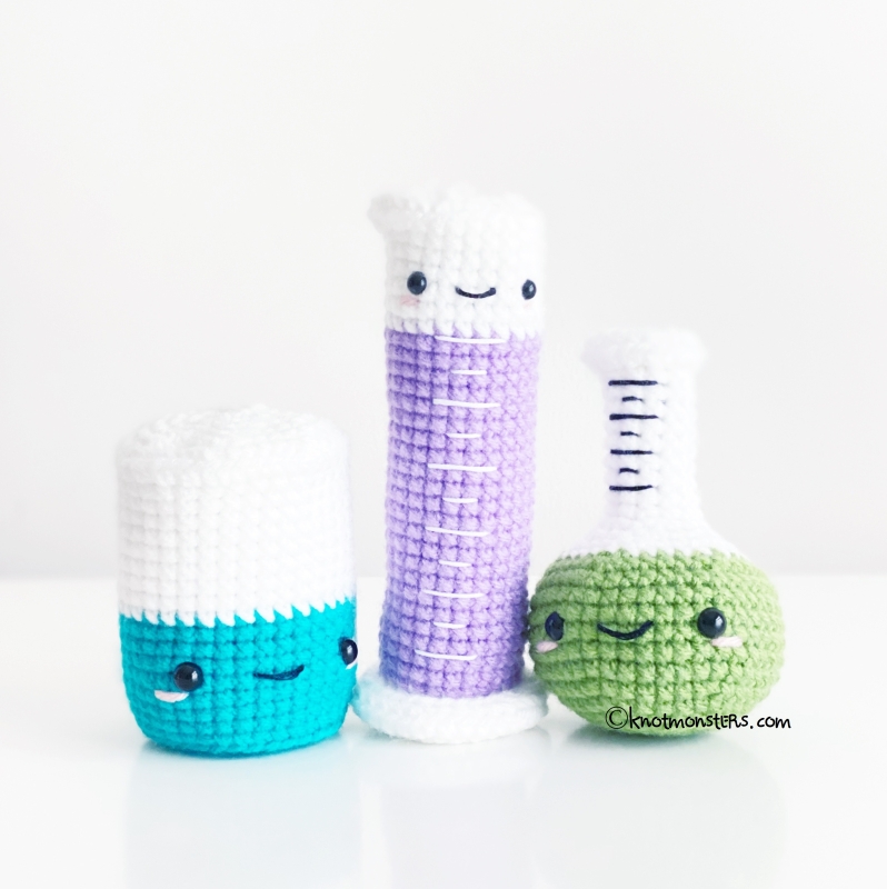 18 Chemistry Set Bundle amigurumi pattern - Amigurumi.com