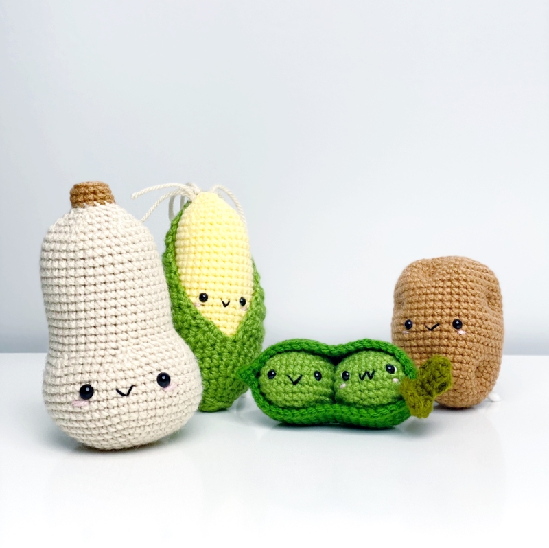 22 Vegetable Bundle amigurumi pattern - Amigurumi.com