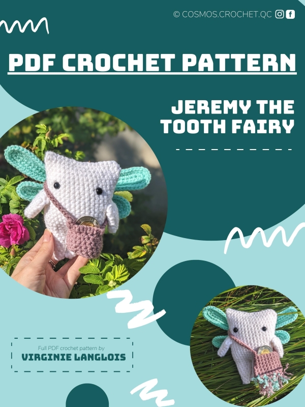 Jeremy the tooth fairy amigurumi pattern - Amigurumi.com