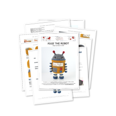 Pixie the Robot amigurumi pattern - Amigurumi.com