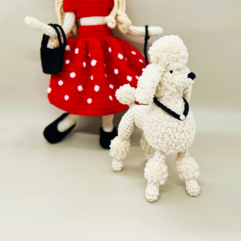 French Poodle amigurumi pattern - Amigurumi.com