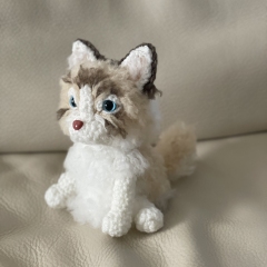 Fluffy Kitten amigurumi pattern - Amigurumi.com