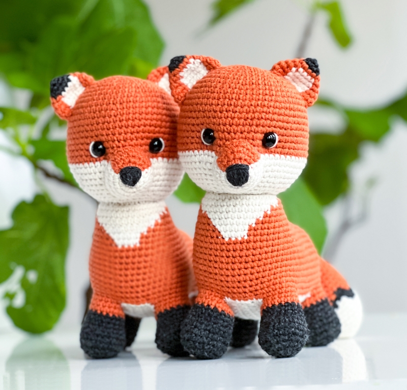 Rune the fox amigurumi pattern - Amigurumi.com