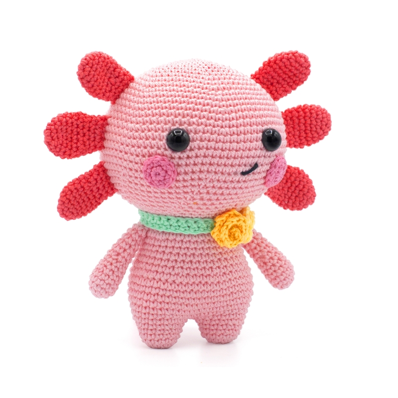 Lulu the Axolotl amigurumi pattern - Amigurumi.com