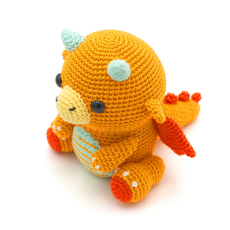 Ori the Fire Dragon amigurumi pattern - Amigurumi.com