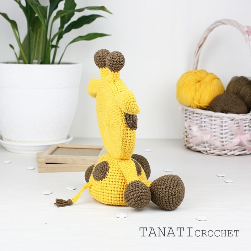 Photo Frame GIRAFFE amigurumi pattern - Amigurumi.com