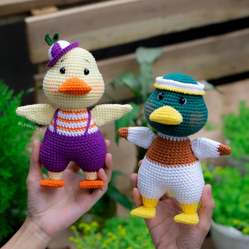 Ducks The Fitness amigurumi pattern - Amigurumi.com
