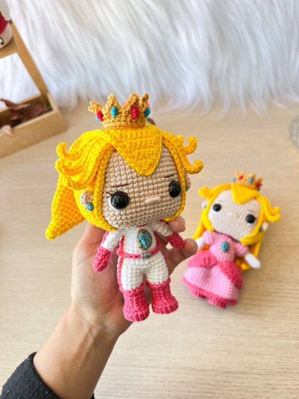 Princess Peach amigurumi pattern - Amigurumi.com