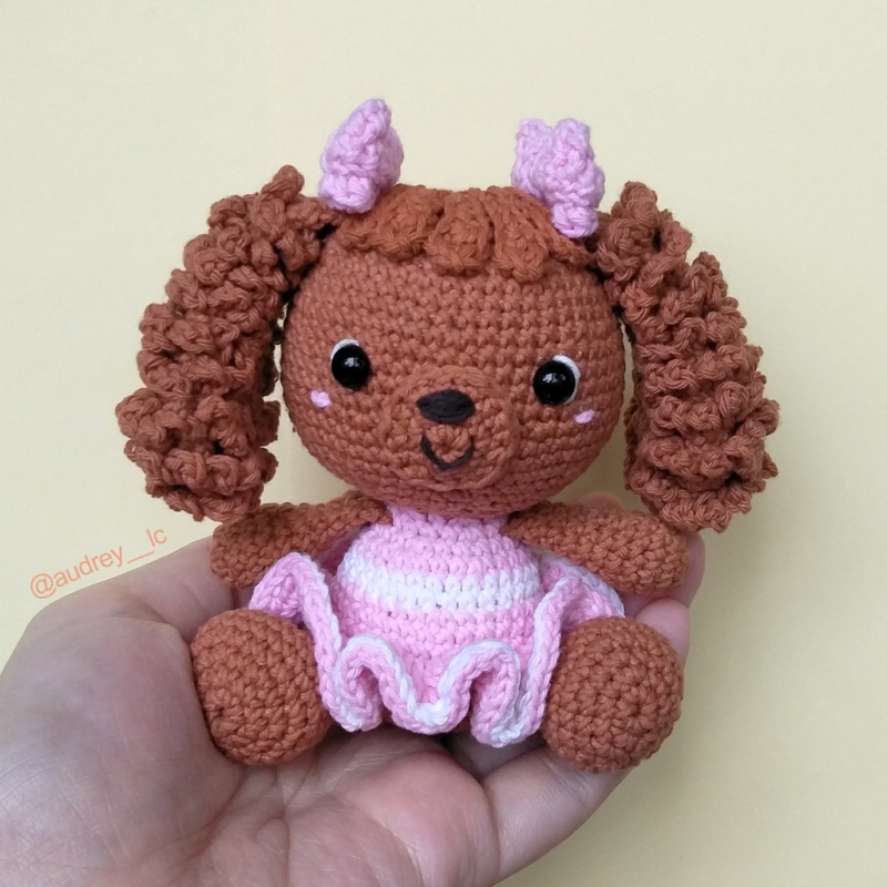 Bonnie the Toy Poodle amigurumi pattern - Amigurumi.com