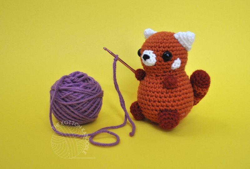 Rose the Red Panda amigurumi pattern - Amigurumi.com