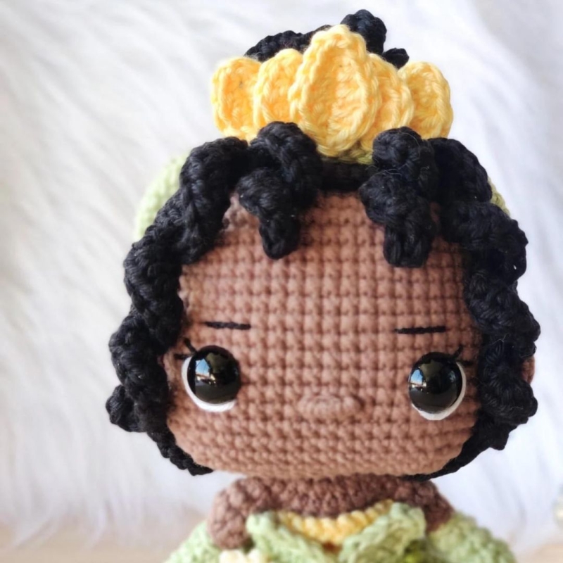 Princess tiana amigurumi pattern - Amigurumi.com