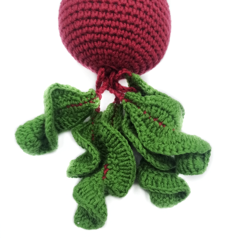 Beetroot - Play food vegetable amigurumi pattern - Amigurumi.com