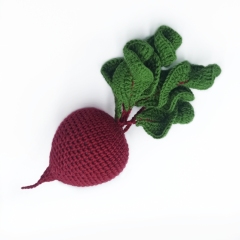 Beetroot - Play food vegetable amigurumi pattern - Amigurumi.com