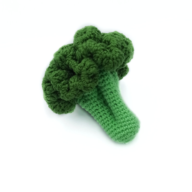 Broccoli - Play food vegetable amigurumi pattern - Amigurumi.com