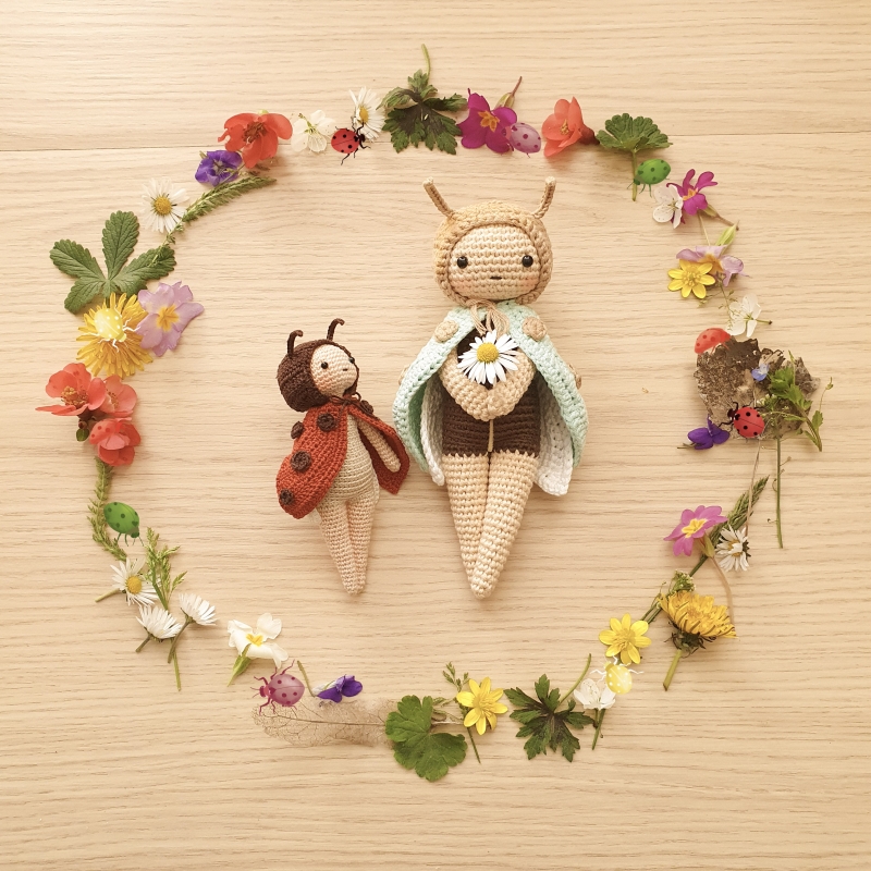 Ladybug Sprite amigurumi pattern - Amigurumi.com