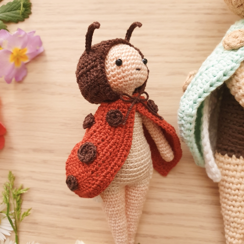 Ladybug Sprite amigurumi pattern - Amigurumi.com