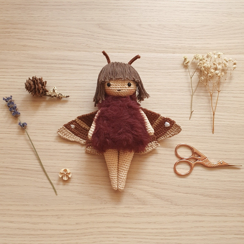 Moth Sprite amigurumi pattern - Amigurumi.com