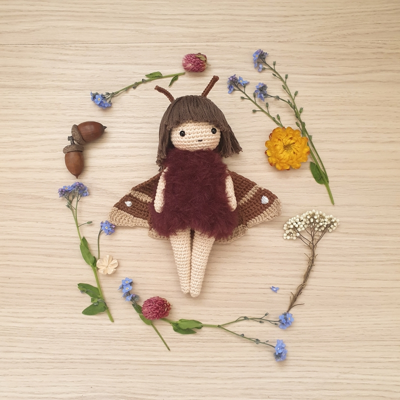 Moth Sprite amigurumi pattern - Amigurumi.com