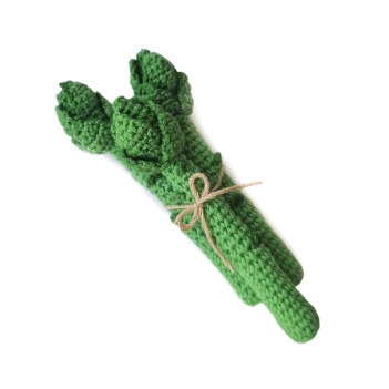 Asparagus - Play food vegetables amigurumi pattern - Amigurumi.com