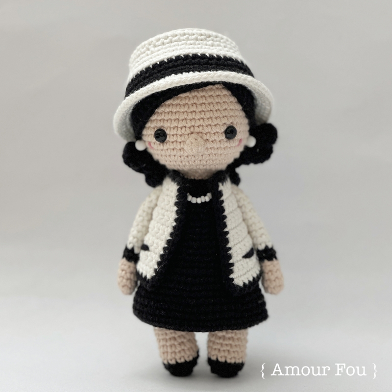 Coco Chanel amigurumi pattern - Amigurumi.com
