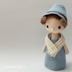 Jane Austen amigurumi pattern - Amigurumi.com
